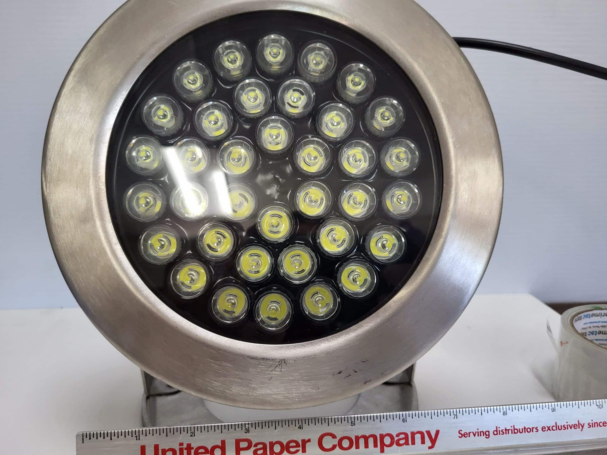 Stainless Steel Underwater Light, 36-Watt - UGL Custom Lighting