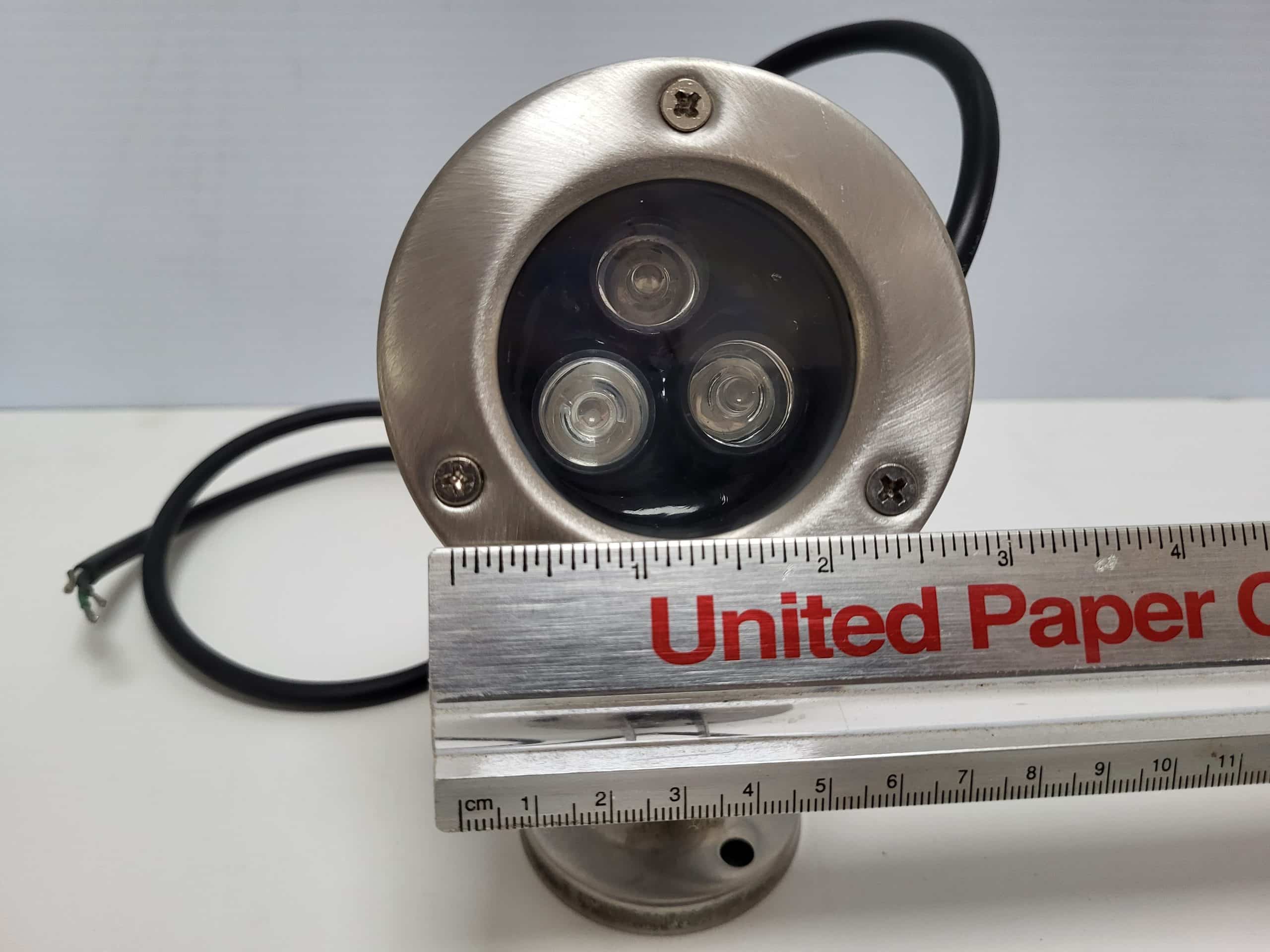 Stainless Steel Underwater Light, 03-Watt - UGL Custom Lighting
