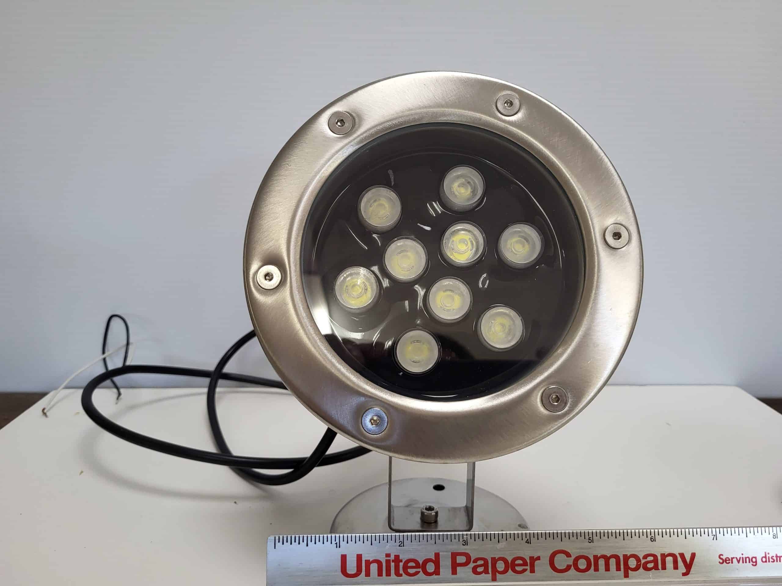 Stainless Steel Underwater Light, 09-Watt - UGL Custom Lighting